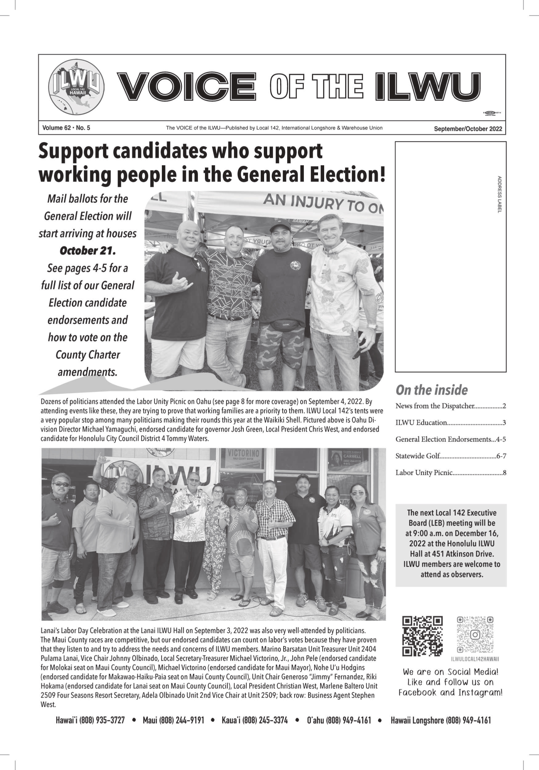 Support candidates who support working people in the General Election ...