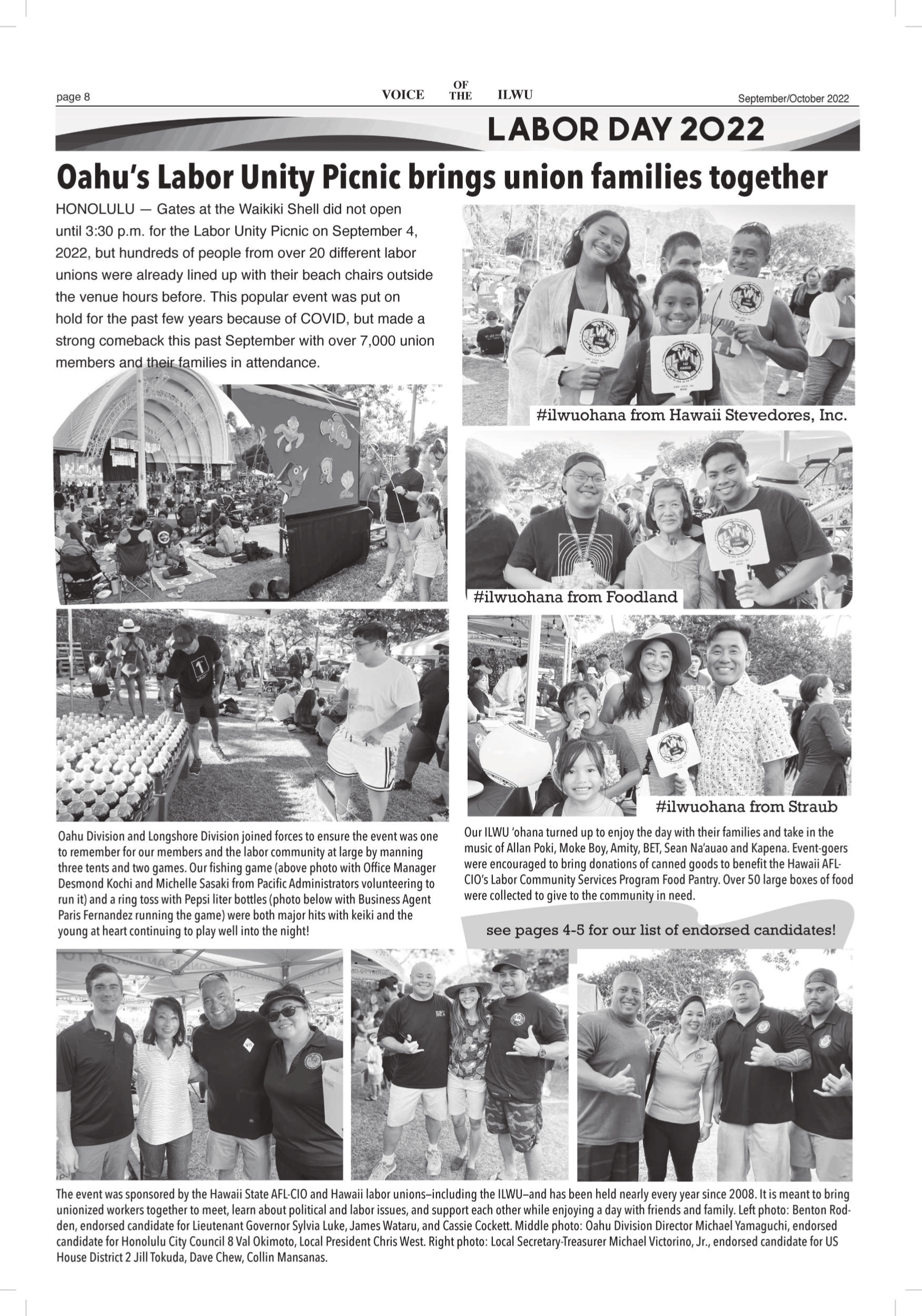 Oahu's Labor Unity Picnic brings union families together | Hawaii ...